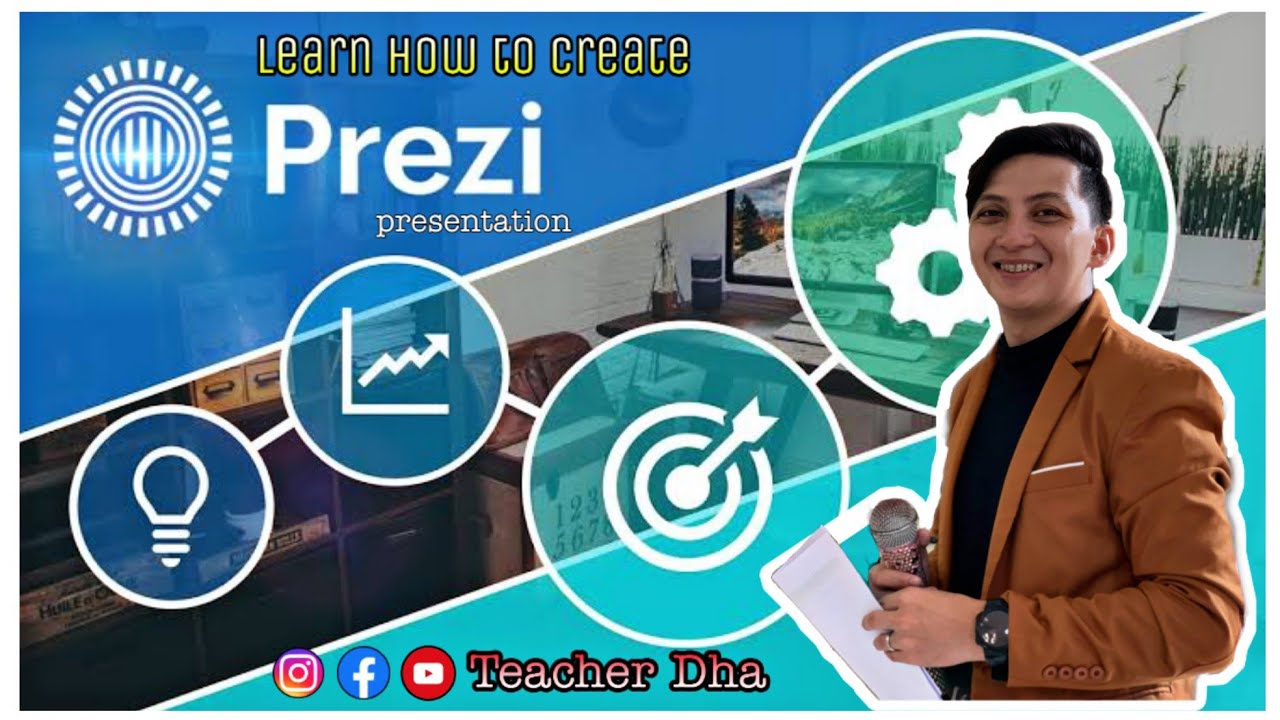 How to create a PREZI Presentation | For Beginners | Teacher Dha Tutorials