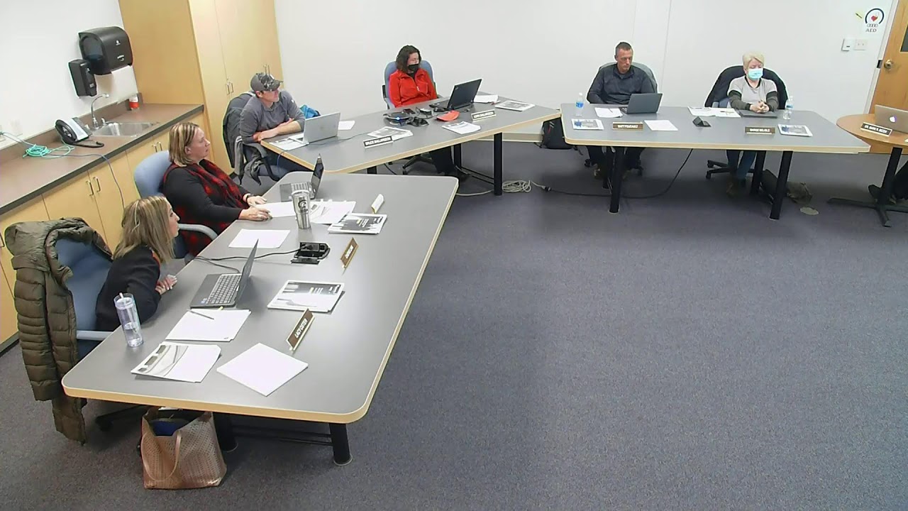 1/10/22 - School Board Work Session