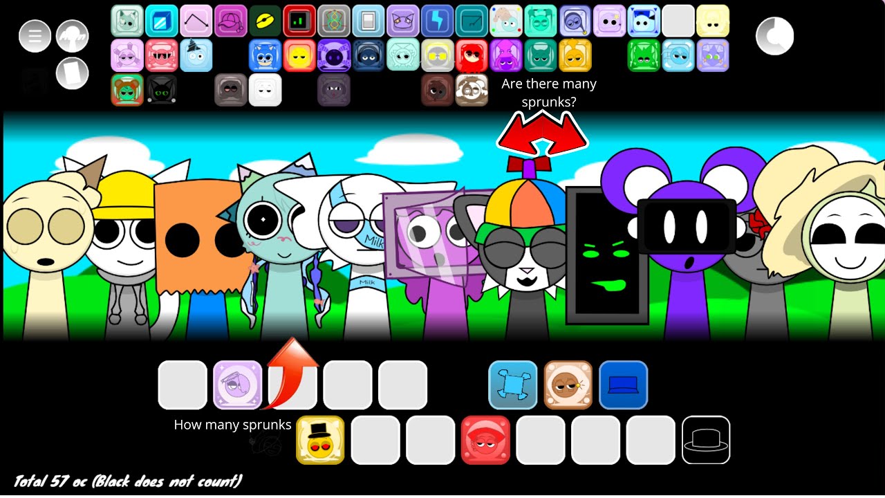 Incredibox - Sprunki oc (real) V3 PART 1/3 (Total 75 OC character) MUSIC START