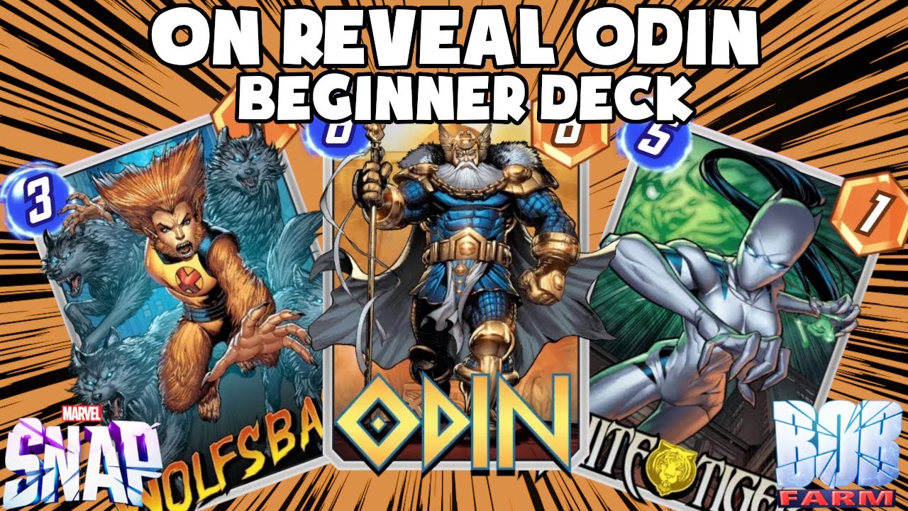Marvel Snap Beginner Odin Deck For New Players