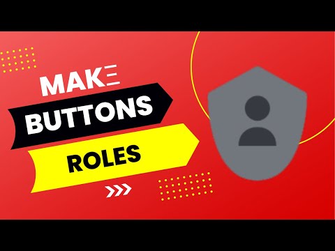 How to make reaction role with buttons | slash commands, buttons, multi guild and 24/7 | Uo