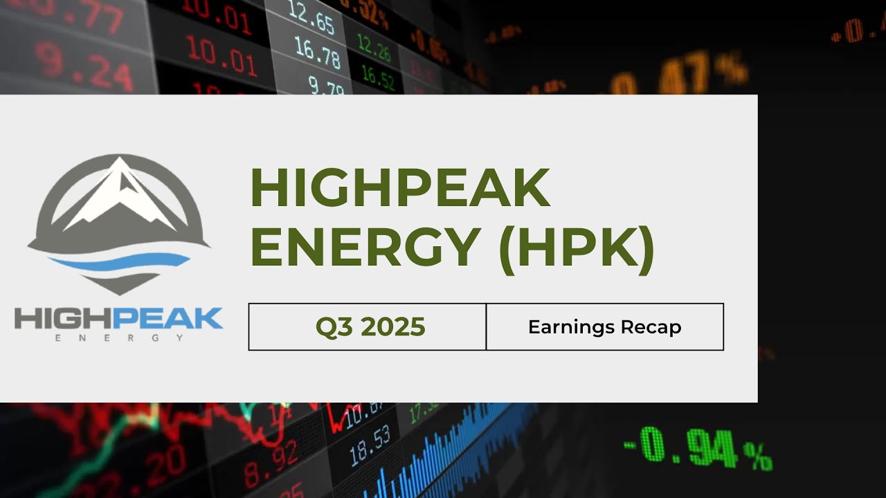 HighPeak Energy (HPK) Q3 2025 Earnings | CEO Mike Hollis’ Bold Strategy and Turnaround Plan