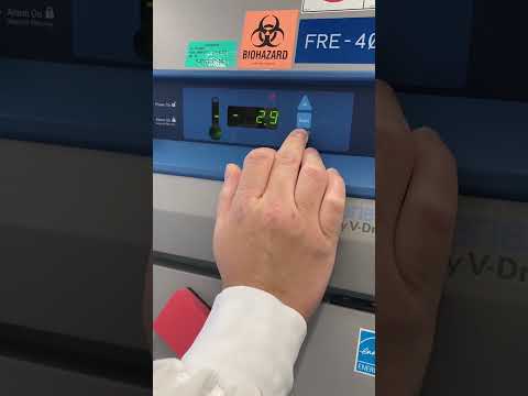 Adjusting Thermo scientific -20 Freezer