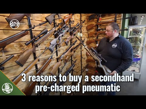 Three reasons to buy a secondhand PCP airgun