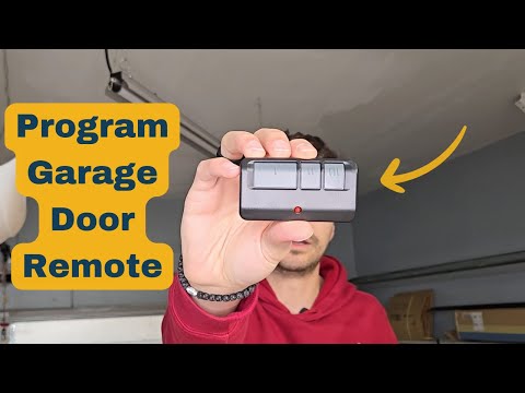 How to Program a Garage Door Opener Remote