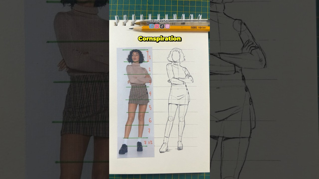 How to draw the human body ✍️ #drawing #art #tutorial #drawing #art