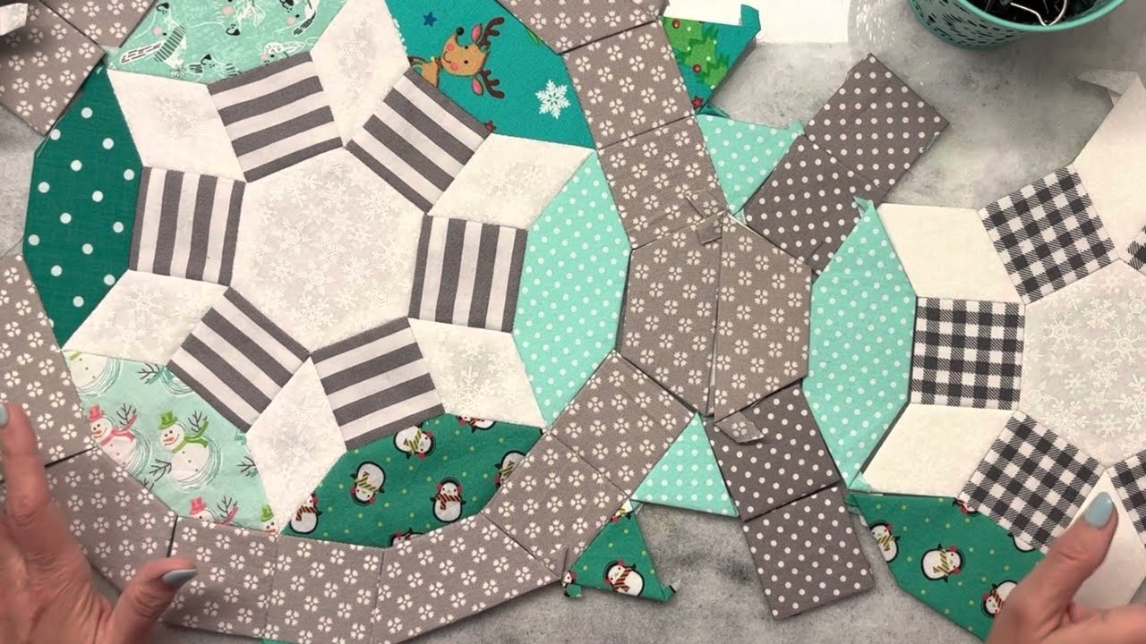 Many Layouts for Irregular Hexagon EPP | Not a Honeycomb English Paper Piece