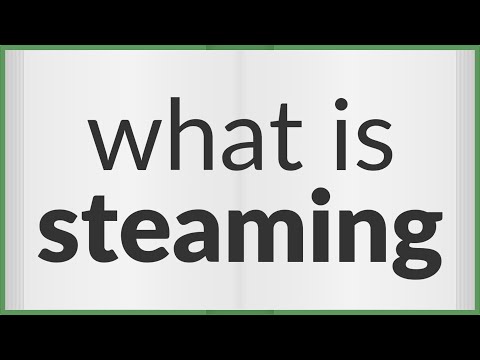 Steaming | meaning of Steaming