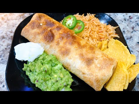 Chimichanga | Air Fried Chimichangas | Air fryer chimichangas | Veg Chimichangas