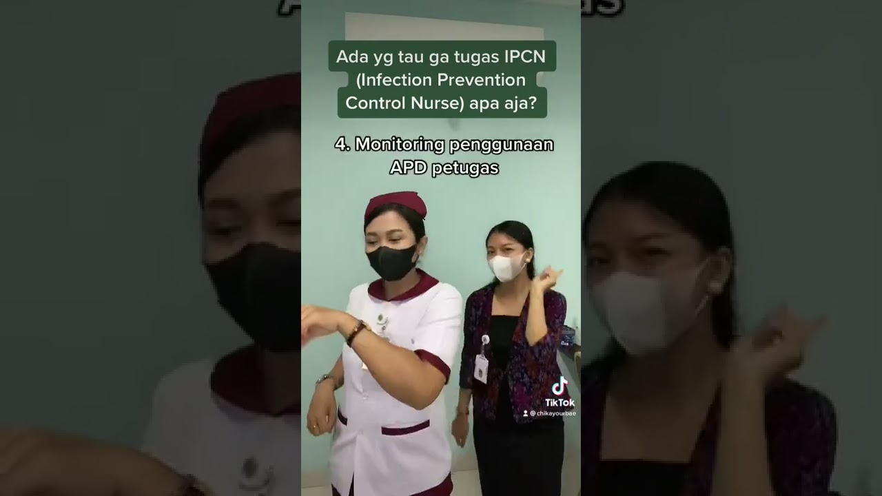 Siapa nih yg bertugas sebagai IPCN 💃 #infectionprevention #ipcn #ppi #ppi #rsudsanjiwani #gianyar