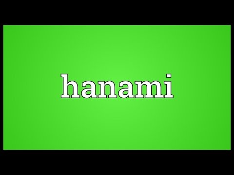 Hanami Meaning