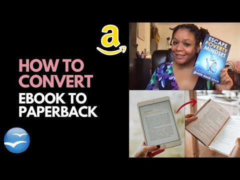 Format & Convert Amazon KDP eBook To Paperback With Open Office How To Publish Paperback Book 2024