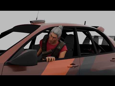 car and scout tf2 animation