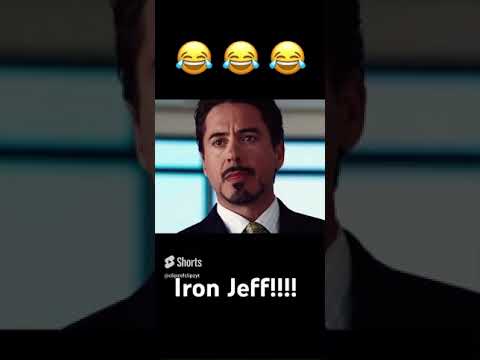 Iron Man - My Name Is Jeff #funny #memes #funnyvideo #funnymemes #marvel #ironman #mynameisjeff