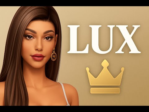 ๐ Lux Create a Sim | Sims 4 Female Sim + Alpha CC Download
