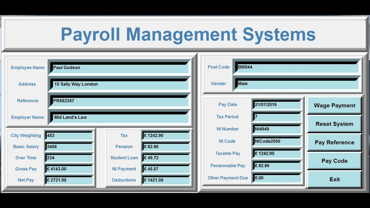 How to Create Payroll Management Systems in Python - Tutorial 1