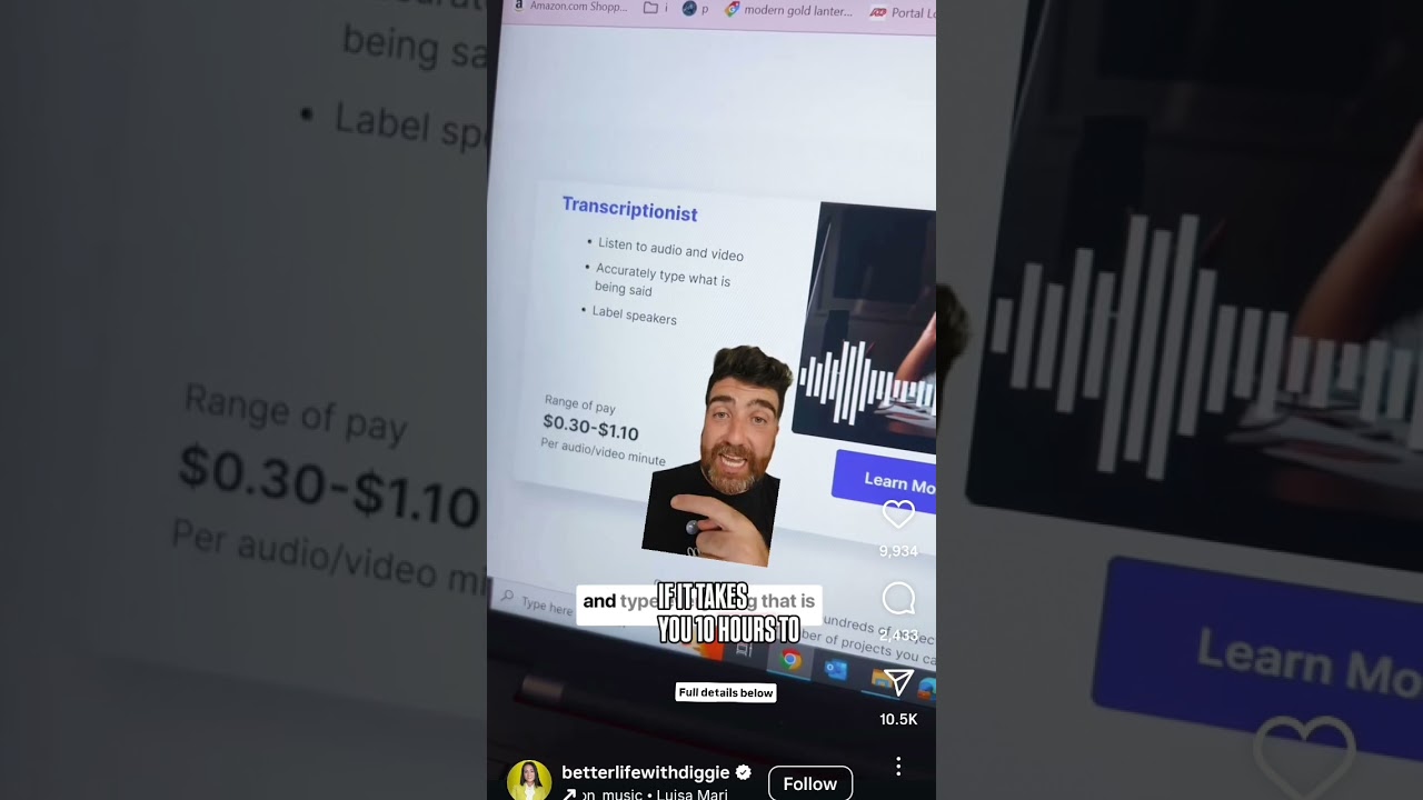 🧠 Think transcription is easy money? Let’s break it down: You get paid per audio minute—not per