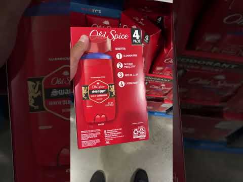 "OLD SPICE DEODORANT" on SALE in Costco (Exp. 02/25/24) #costco