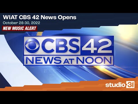 WIAT CBS 42 News Opens, 10/2022 (New Music)