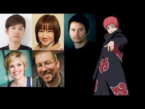 Anime Voice Comparison- Sasori (Naruto)
