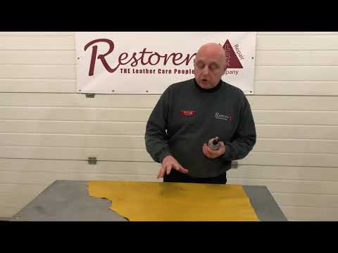 Aniline Protector Spray - LRC33 - Product Video Stain protection for all types of aniline leather