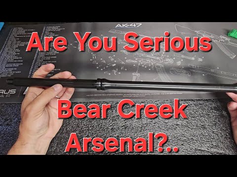 Bear Creek Cold Hammer Forged 5.56 Barrel.. Shooting & Review!