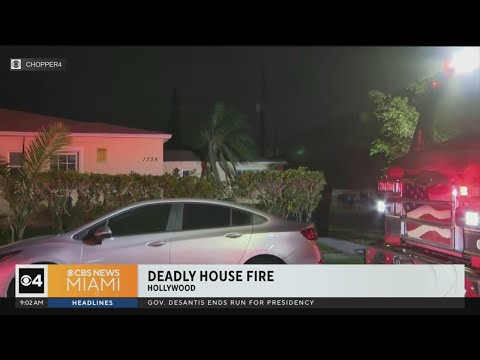 One dead in Hollywood house fire