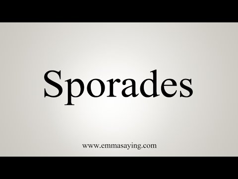 How To Say Sporades
