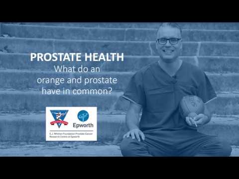 What does an orange and a prostate have in common?