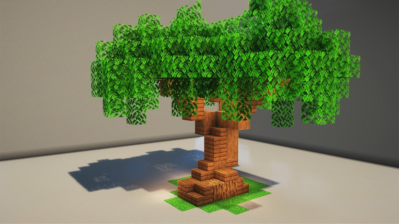 How to Build a Custom Tree in Minecraft - Minecraft Custom Tree Tutorial 1.21 - Minecraft Builders