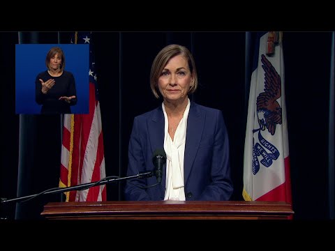 Iowa Gov. Kim Reynolds Address | November 16, 2020, 6 p.m.