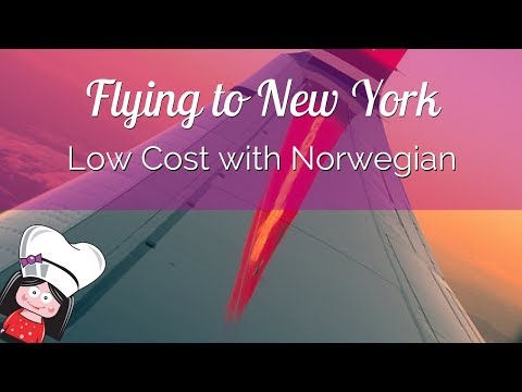 FLYING LOW COST to NEW YORK with Norwegian Airlines: My honest REVIEW