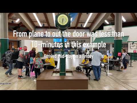 Arriving on Maui at Kahului Airport for the Hawaii Safe Travels Program