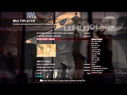 Steam Community :: Video :: L4D2 Custom Logo