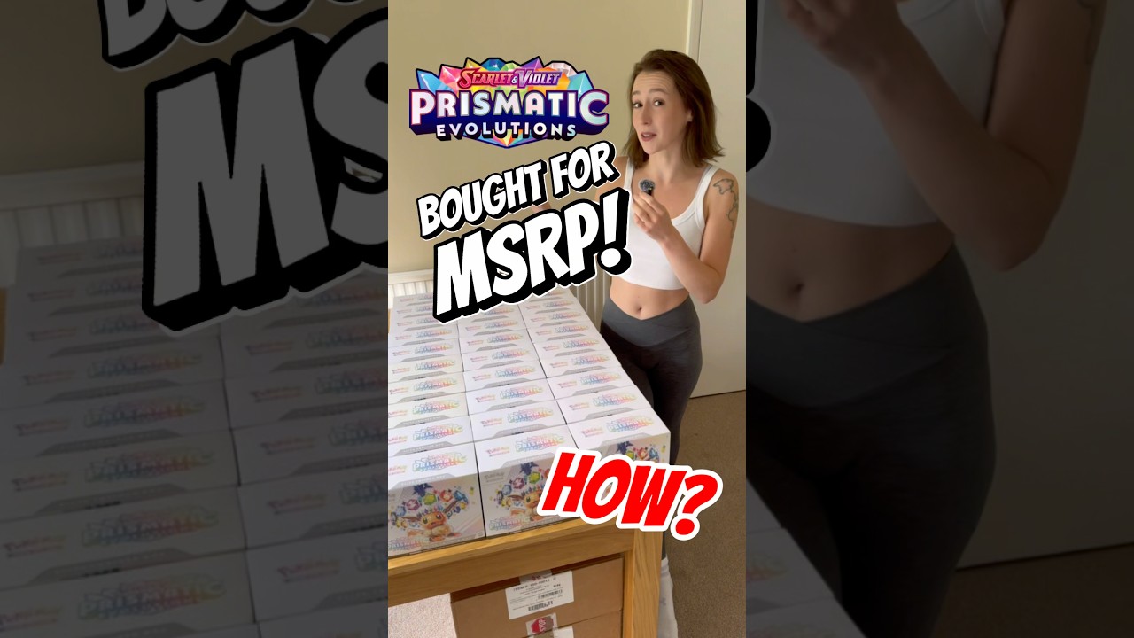 How I bought Prismatic Evolutions ETBs at MSRP 🔥 | Pokemon card investing and collecting #pokemon