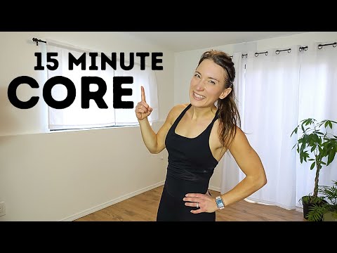 15 MINUTE CORE | Standing and Lying Ab exercises for a strong core