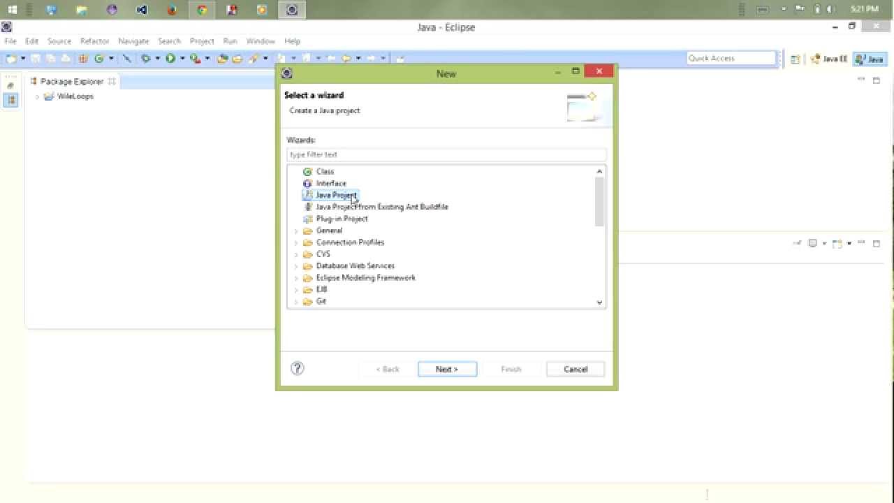 first java program with eclipse (hello world)
