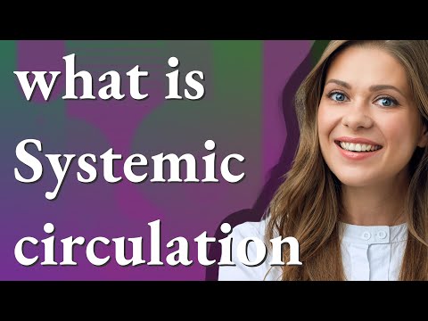 Systemic circulation | meaning of Systemic circulation