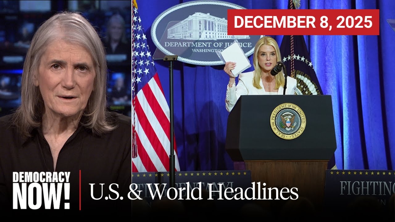 Top U.S. & World Headlines — December 8, 2025
