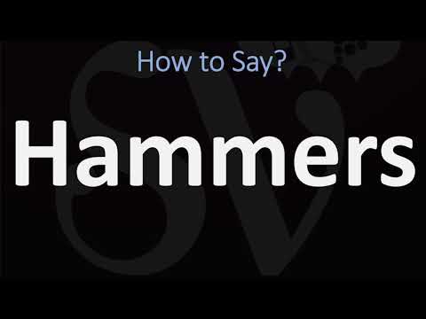 How to Pronounce Hammers? (CORRECTLY)