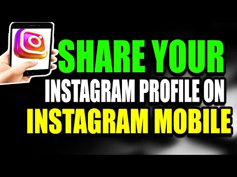 Share Your Profile Instagram Mobile - (Fast Tutorial) (2025)