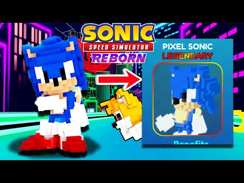Unlock Pixel Sonic & Tails + World 8 FAST! (Sonic Speed Simulator)