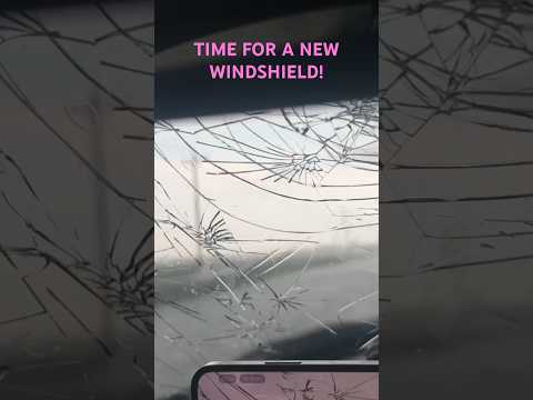 GORILLA HAIL and Panhandle Magic! Time for a new windshield in Amarillo.