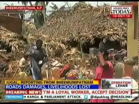 Bheemunipatnam left devastated after Cyclone Hudhud