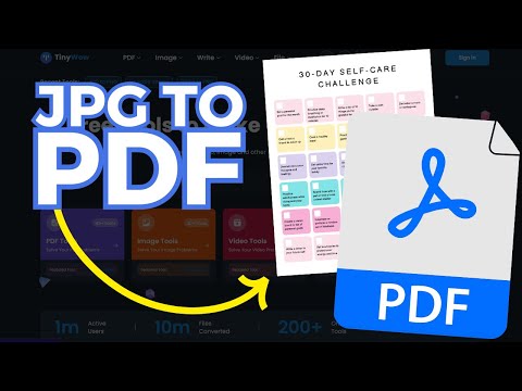 Convert JPG to PDF for FREE