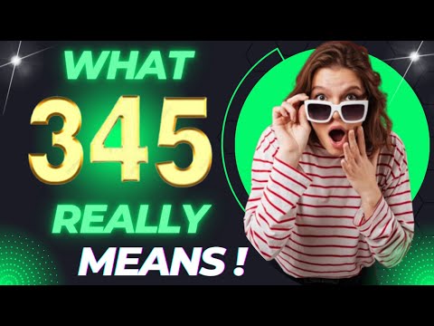 What 345 Really Means ❤️ Why You Keep Seeing ANGEL NUMBER 345 Meaning ⭐️