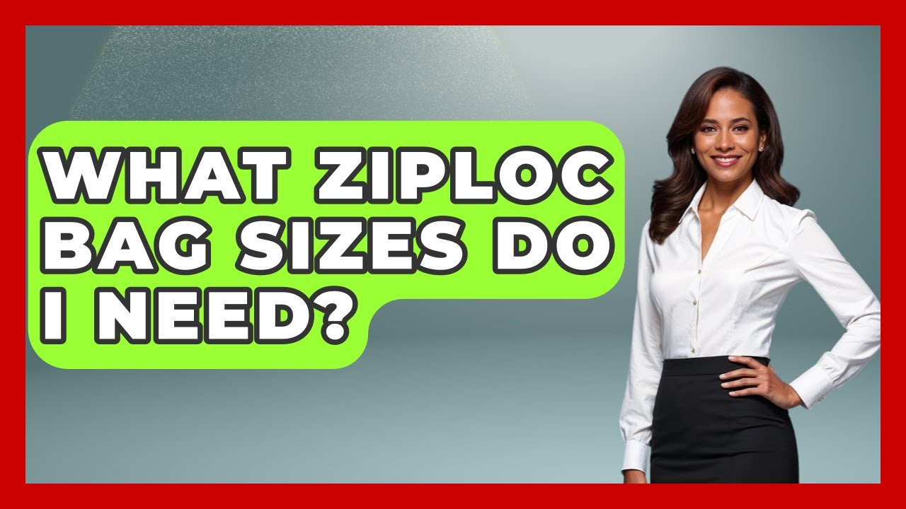 What Ziploc Bag Sizes Do I Need? - The Rail and Cruise Experts