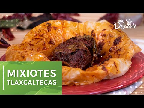 Mixiotes de res para 100 personas, receta tradicional
