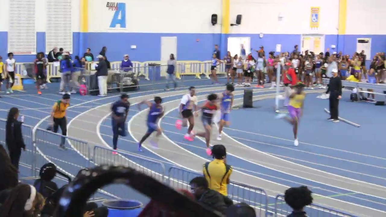 PGCPS Meet 1- Boys 55m Dash- Damien Howard