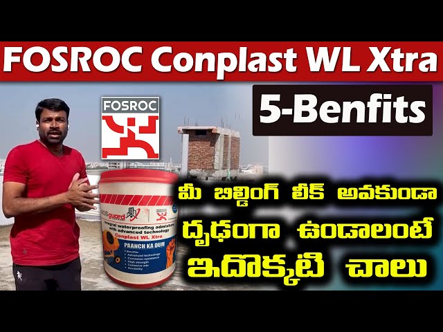 Fosroc Waterproofing Chemical - Fosroc Renderoc Plug Waterproofing ...